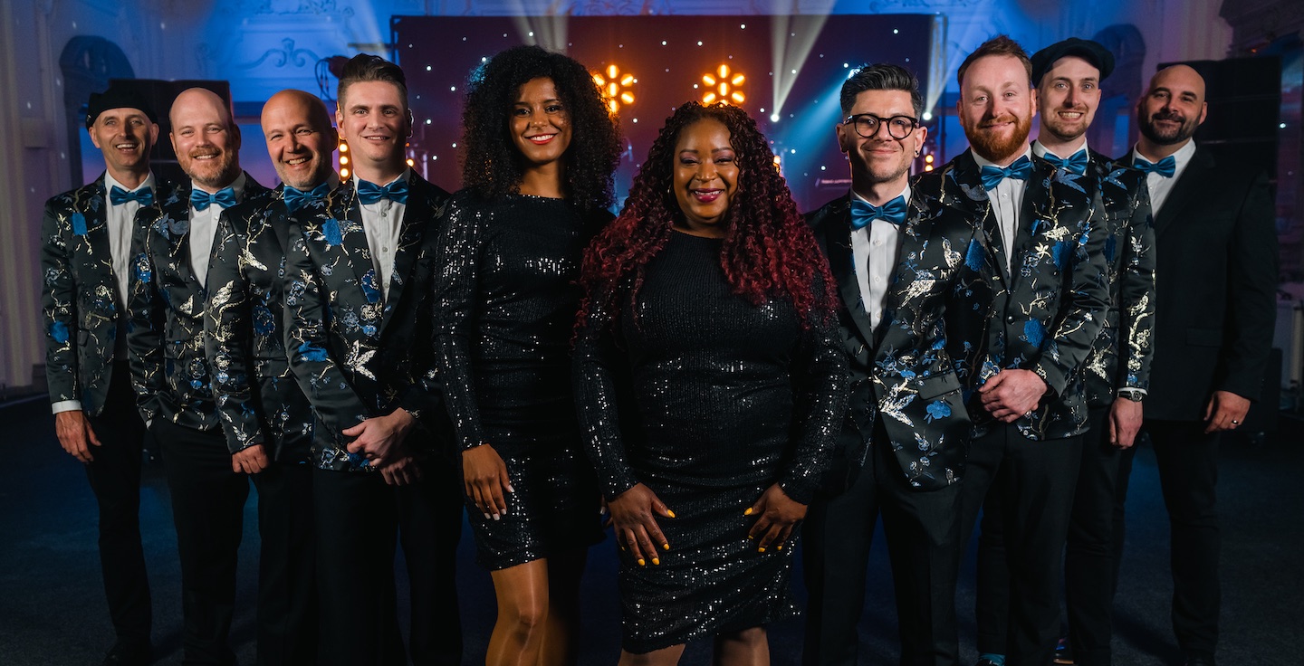 Funk, soul and pop wedding band London