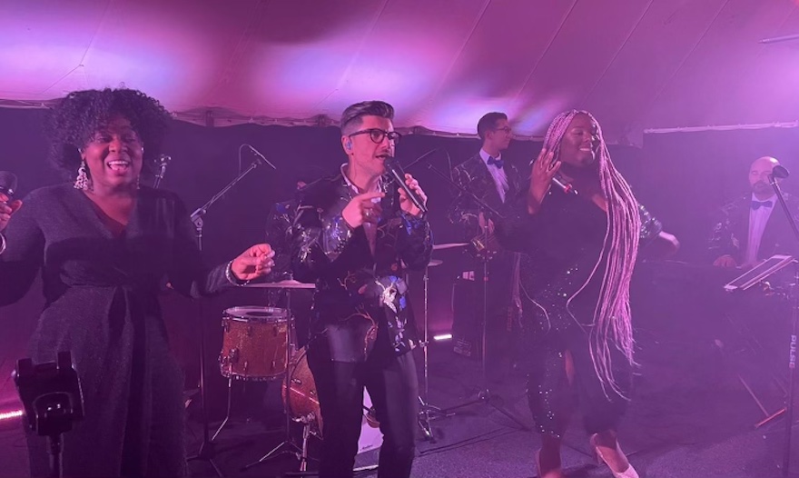 Pop, funk & soul live wedding band London